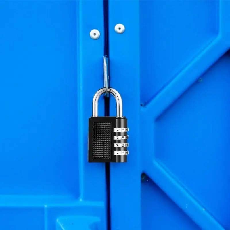 Kombinuota lauko 4 skaitmenų pakabinama spyna, vandeniui atspari ...