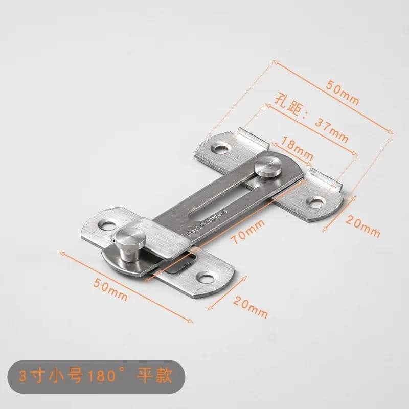 Durų spynos apsaugos skląsčio varžtas 90 180 laipsnių nerūdijančio ...