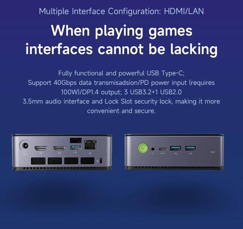 GMKtec K2 Mini Pc AMD Ryzen 7 7735HS 8C/16T DDR5 16/32GB 512GB/1TB SSD ...