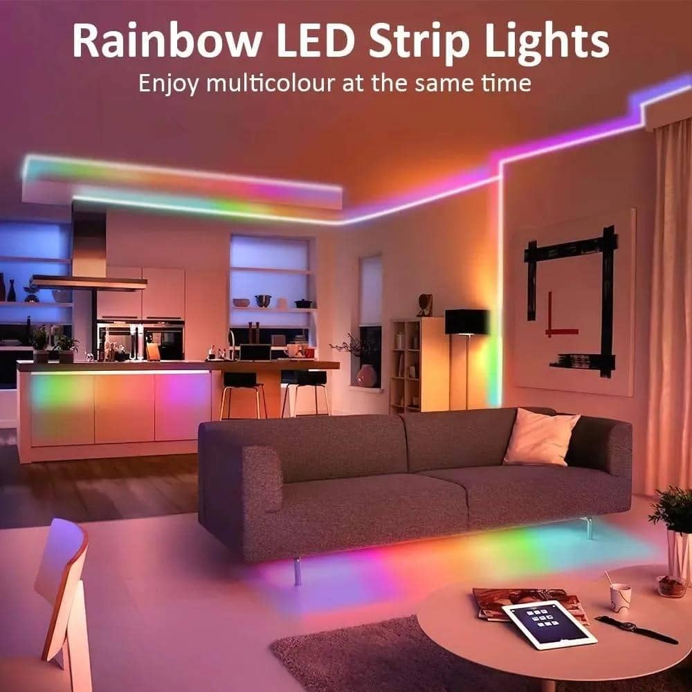 USB TUYA LED juostos šviesa Smart Wifi RGBIC Dreamcolor LED juostelė 5V ...