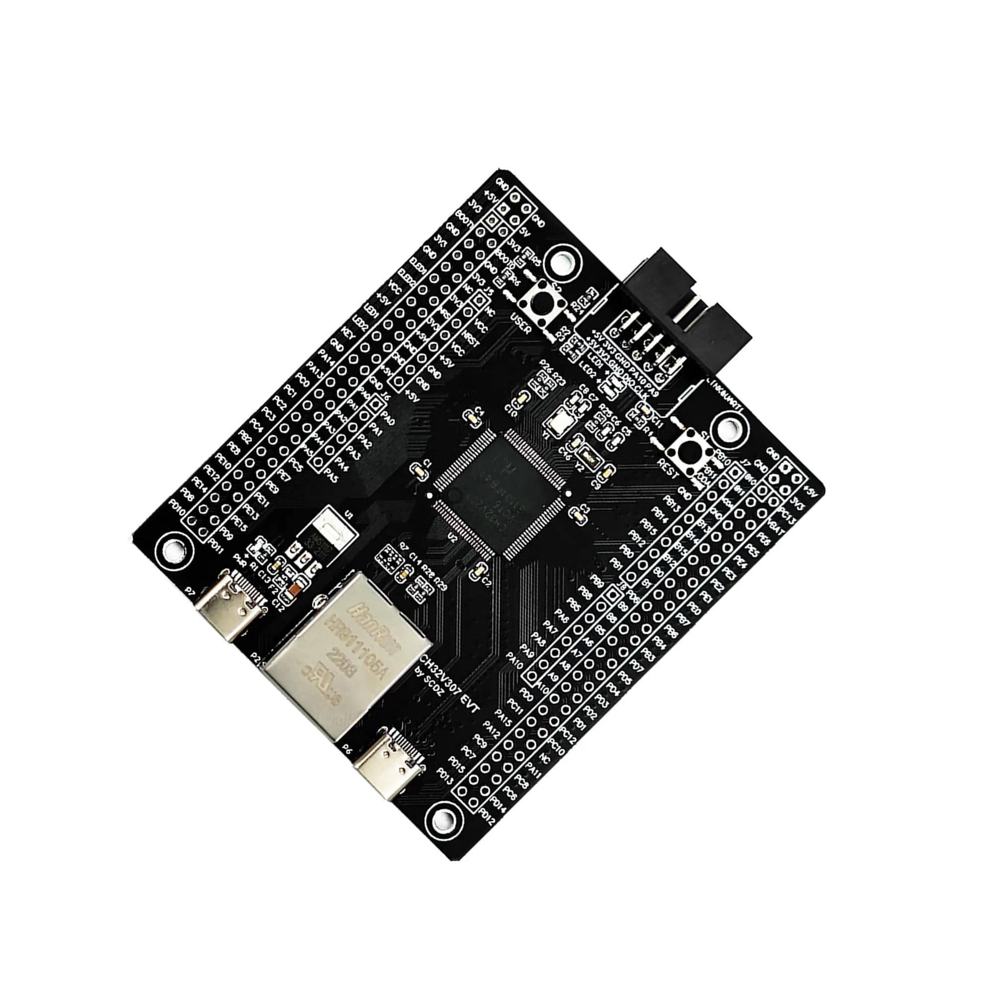 CH32V307 vertinimo lenta RISC-V MCU borto Wch-jungtis CH32V307VCT6 CH32V307V-EVT-R1 WCH ...