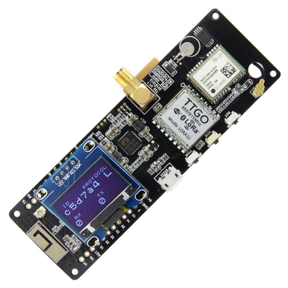 T-Beam V1.1 ESP32 433/868/915/923Mhz WiFi Bluetooth modulis ESP32 GPS ...