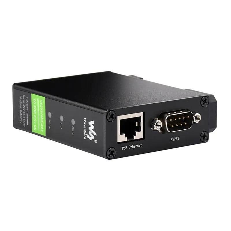 Su POE pasirenkamu Modbus MQTT JSON nuosekliuoju serveriu RS485 RS232 RS422 į Ethernet TCP/IP į ...