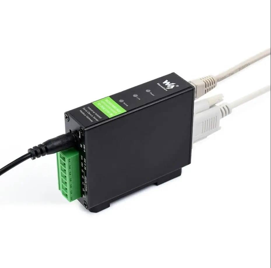 Su POE pasirenkamu Modbus MQTT JSON nuosekliuoju serveriu RS485 RS232 RS422 į Ethernet TCP/IP į ...