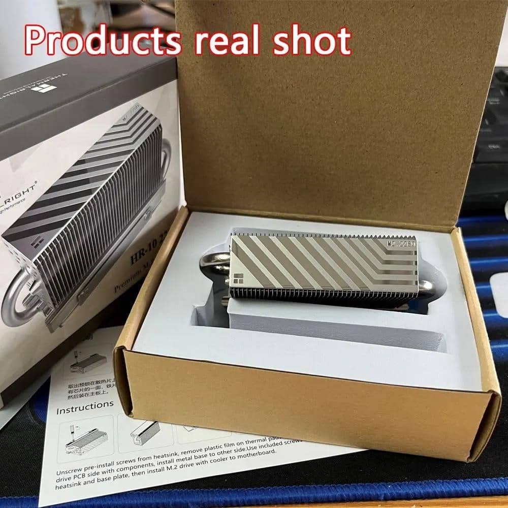 Thermalright HR-10 2280 M.2 kietojo kūno pavara AGHP šilumos vamzdžio ...