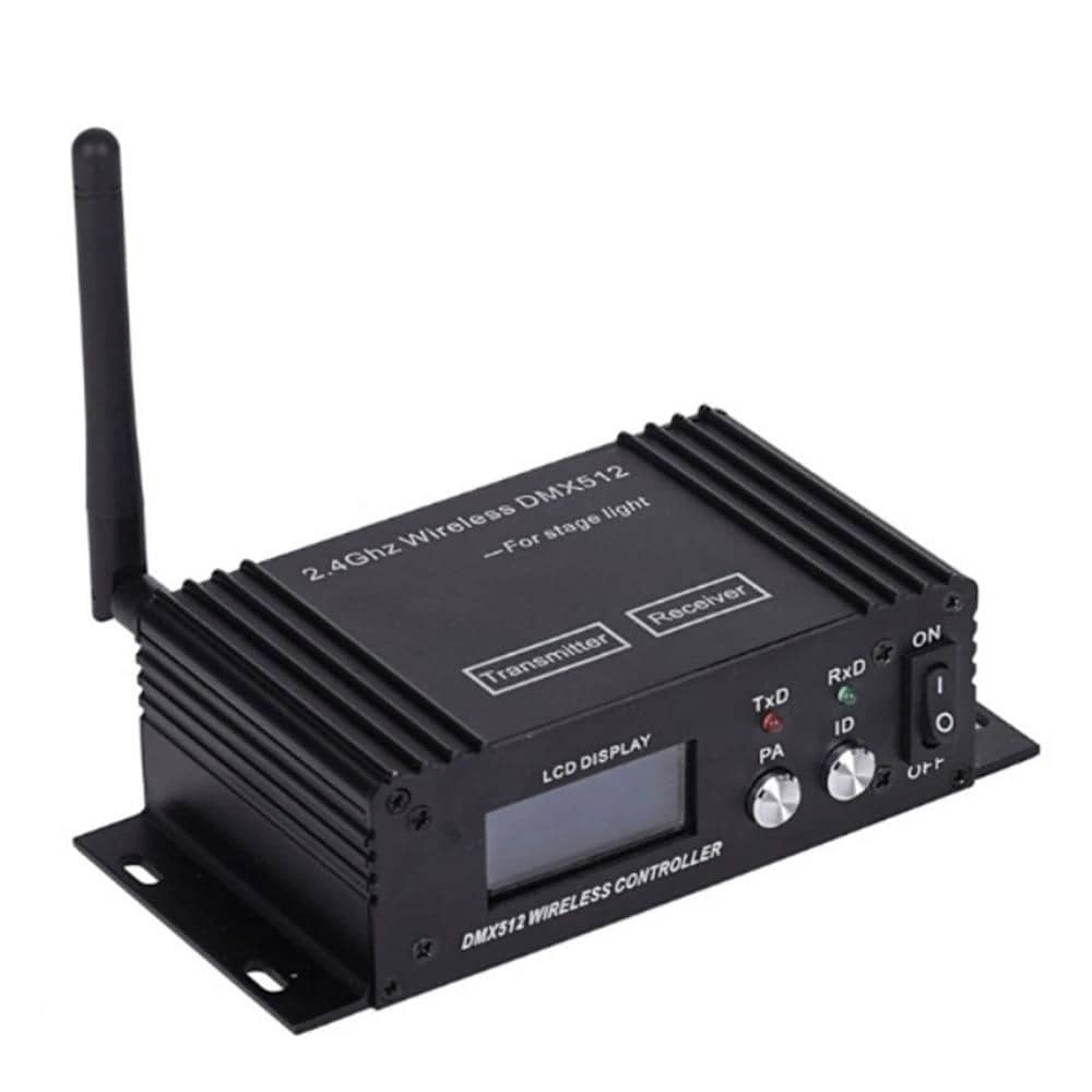DMX512 ISM Dif LCD DMX belaidis imtuvas ir siųstuvas 2.4G LED valdiklis ...