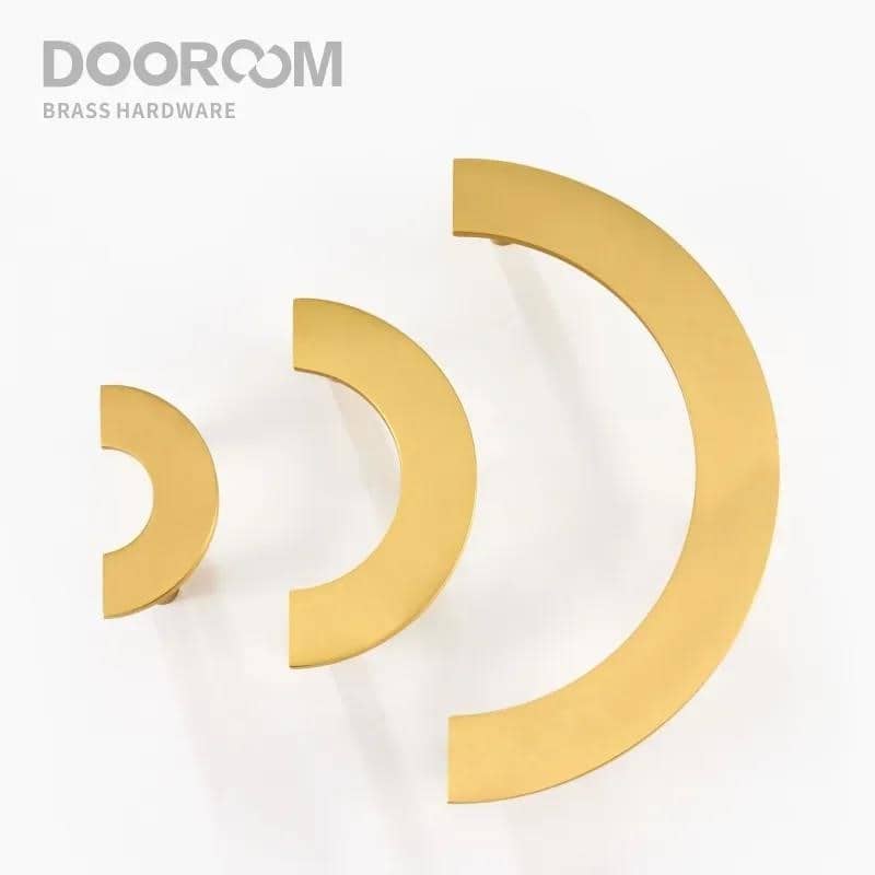 Durų kambario žalvarinių baldų rankenos Šiuolaikinės lengvos ir ...