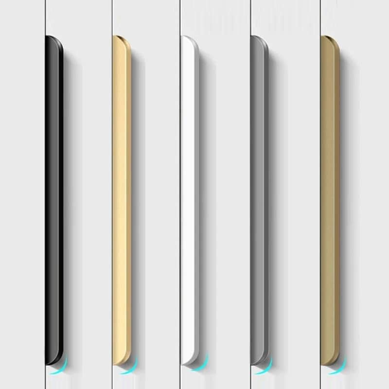 Nematoma durų rankena Šiuolaikinės minimalistinės spintos spintelės ...