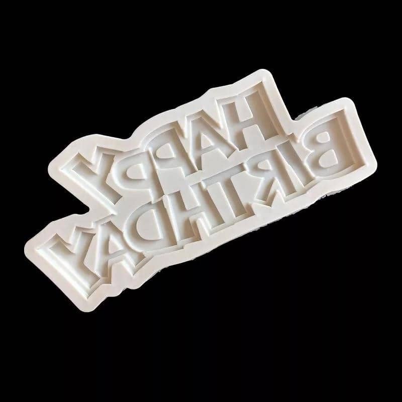 Silikono 3D formos su gimtadieniu ledo želė šokolado formelei angliškai ...