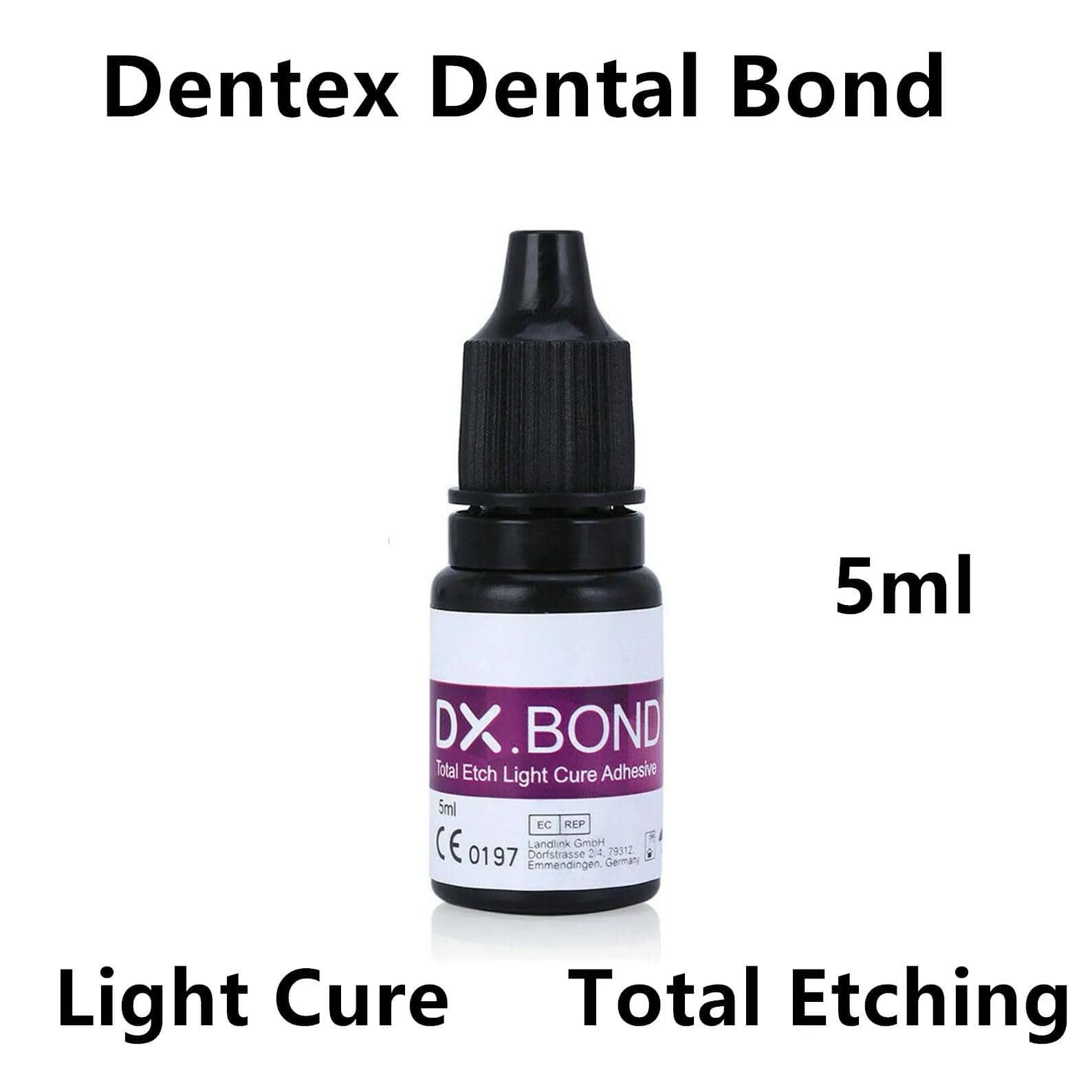 „Dentex Dental Nano Hybrid Composite Resin Light-Cure Bond Adhesive Adhezive Acid Etching Gel A1 ...