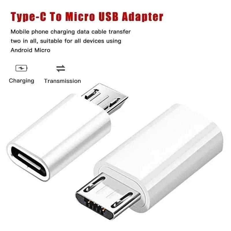 C tipo USB lizdas į mikro USB vyrišką keitiklį C tipo mikro USB ...