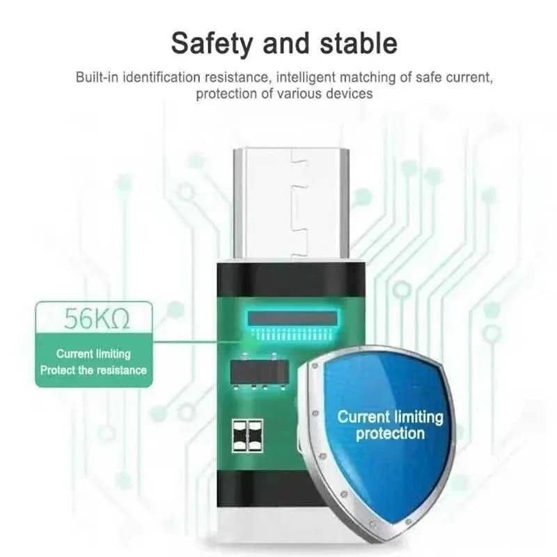 C tipo USB lizdas į mikro USB vyrišką keitiklį C tipo mikro USB ...
