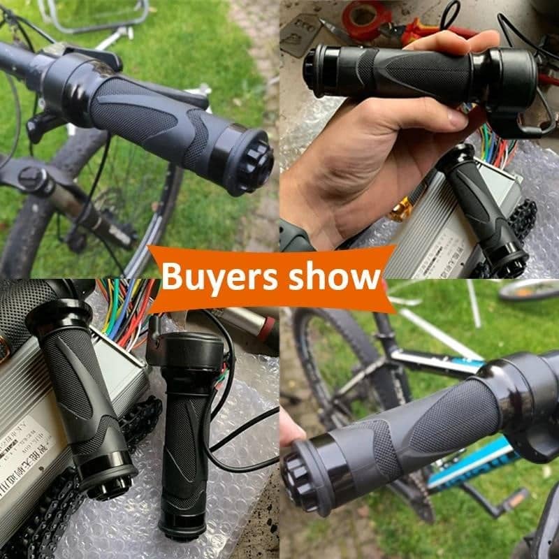 Elektrinis „Ebike Twist“ droselis motoroleris „E-bike“ dujų rankena 24 ...