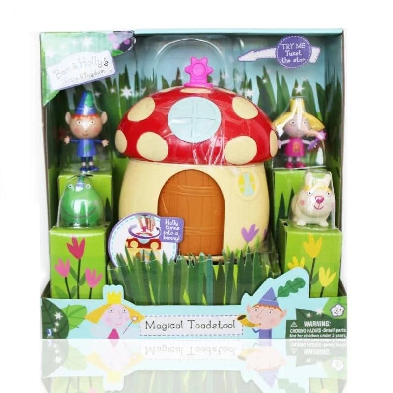 Tikras animacinis filmas Beno ir Holly lėlės Mažosios karalystės ...