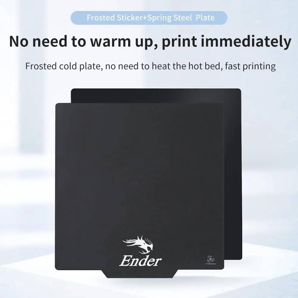 Creality K1 /Ender 5 S1 /Ender 3 S1 Pro PEI Build Plate Kit 235*235mm, skirta Ender-3 V2 ...