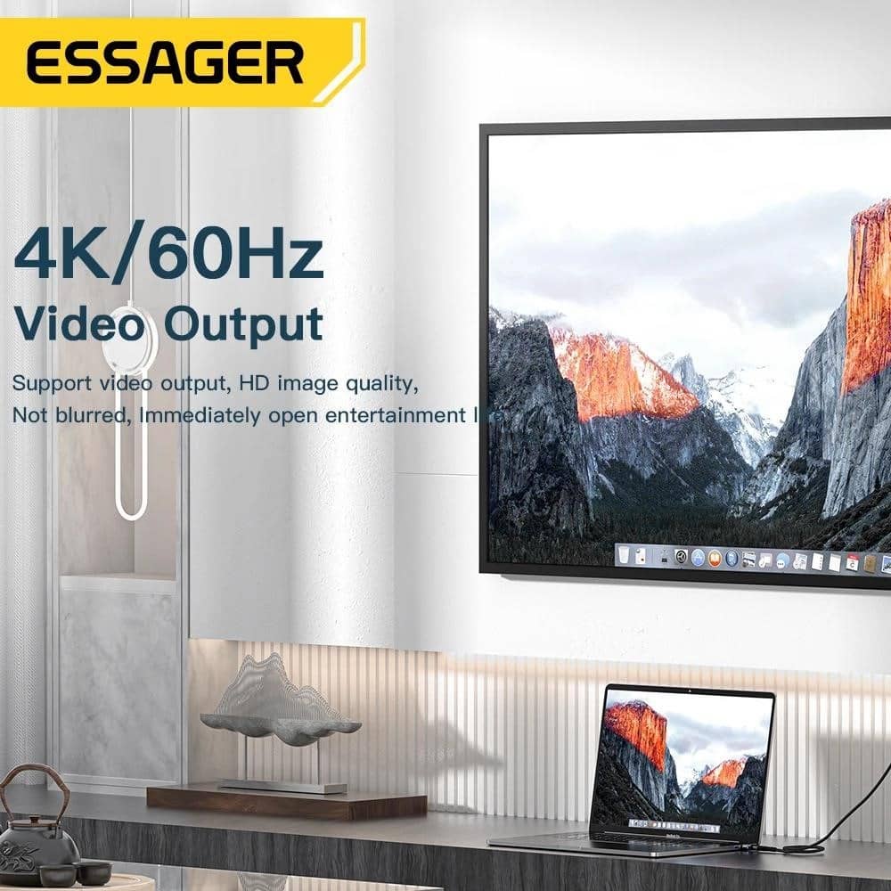 Essager PD 100W magnetinis USB C OTG adapteris greito įkrovimo C tipo ...