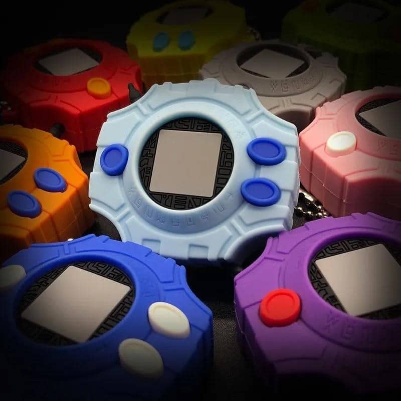 Anime Digimon Adventure PVC DIGIVICE modelio pakabukas raktų pakabukas ...
