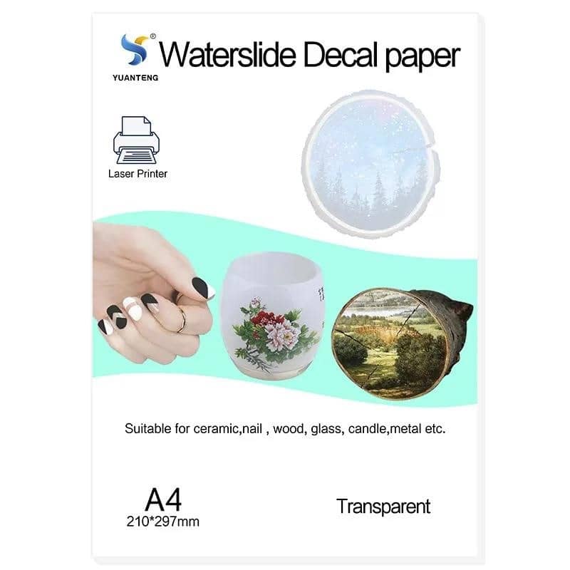 Lazerinis vandens skaidrių lipduko perkėlimo popierius A4 permatomas ...