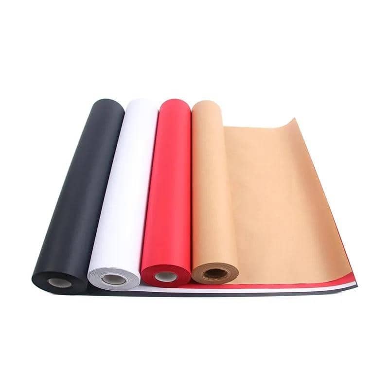 Juodas Origami KRAFT popieriui DOVANŲ ĮVYKIMAS Neapdorotas RITINIS ...
