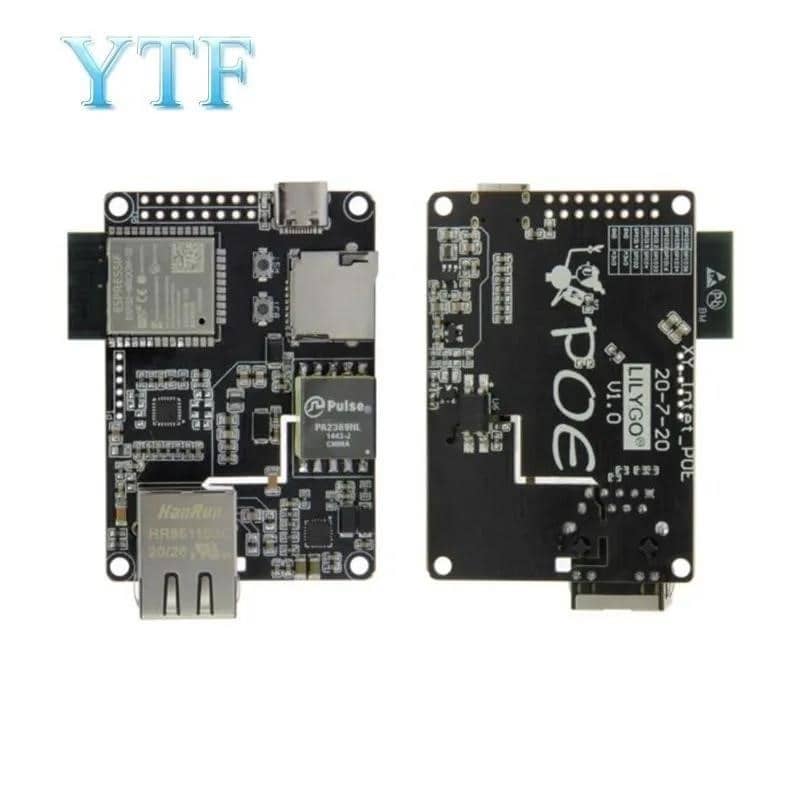 TTGO T-the Internet - POE ESP32 Ethernet adapteriai ir atsisiuntimo ...