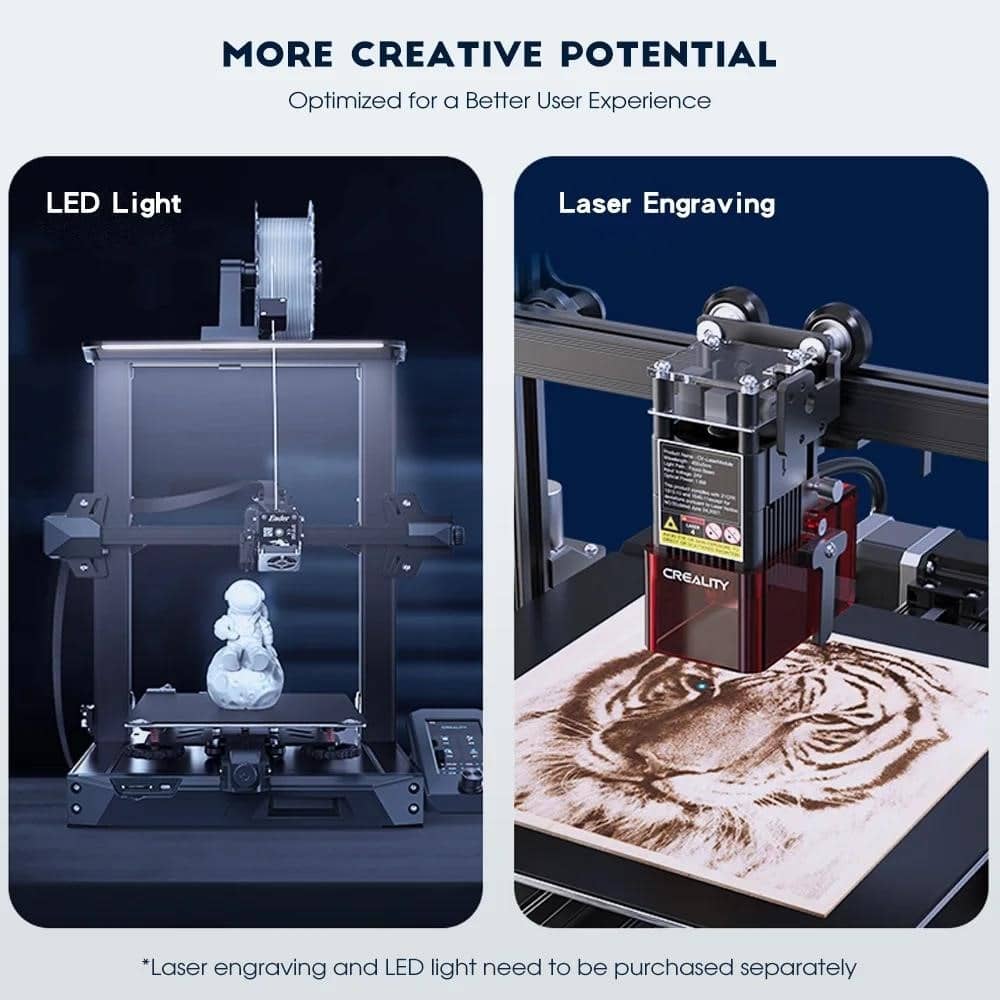 CREALITY 3D spausdintuvas Ender-3 V2 / Ender-3 S1 / Ender-3 S1 PRO/3S1 ...