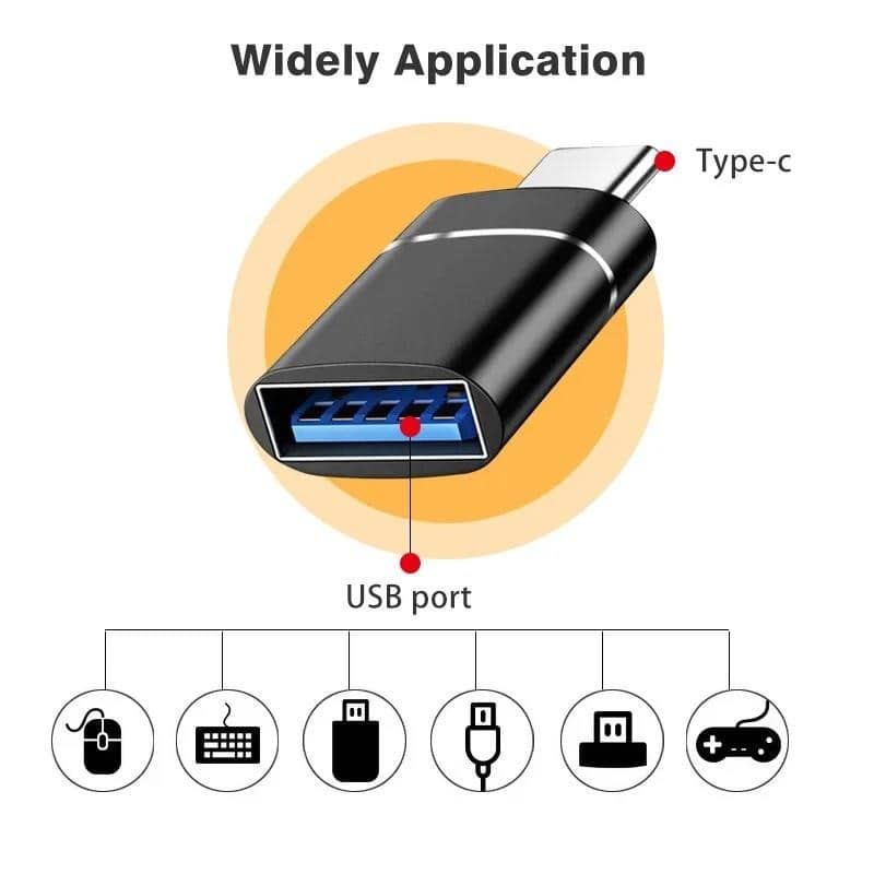 C tipo į USB 3.0 OTG adapteris USB C kištukas į USB moteriškas keitiklis, skirtas Macbook Air ...