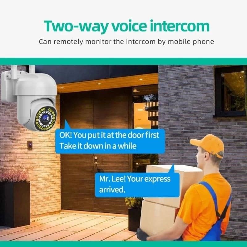 YI IoT 5MP WiFi PTZ kamera Lauko saugos IP kamera 5GHz CCTV stebėjimo ...