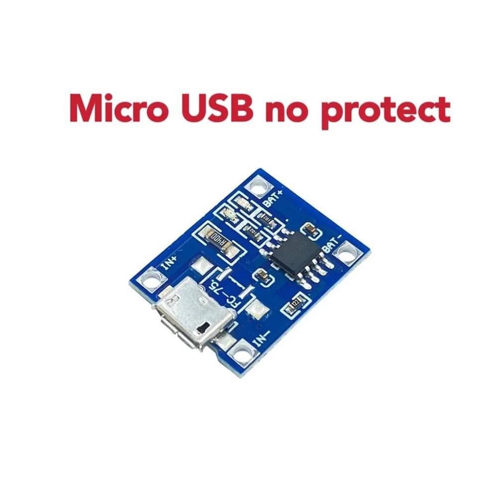 C tipo / mikro / mini USB 5 V 1A 18650 TP4056 ličio baterijos ...