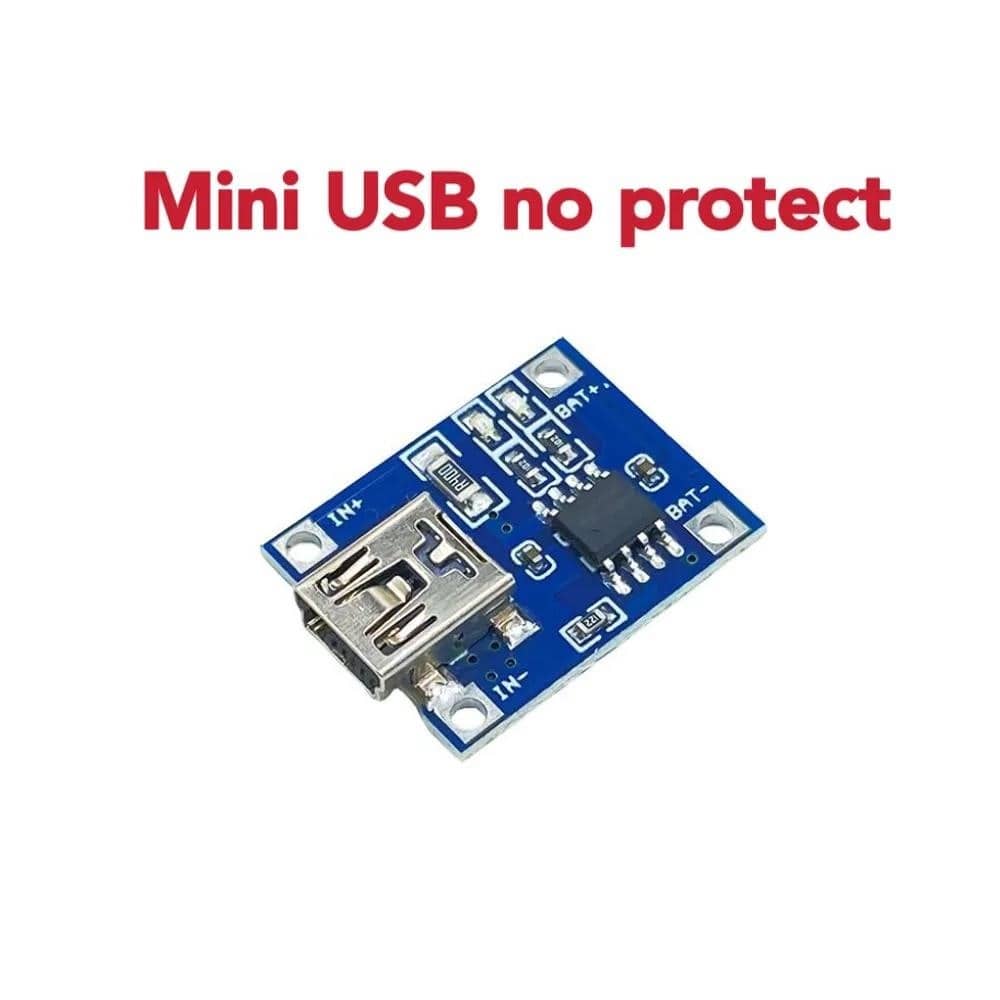 C tipo / mikro / mini USB 5 V 1A 18650 TP4056 ličio baterijos ...