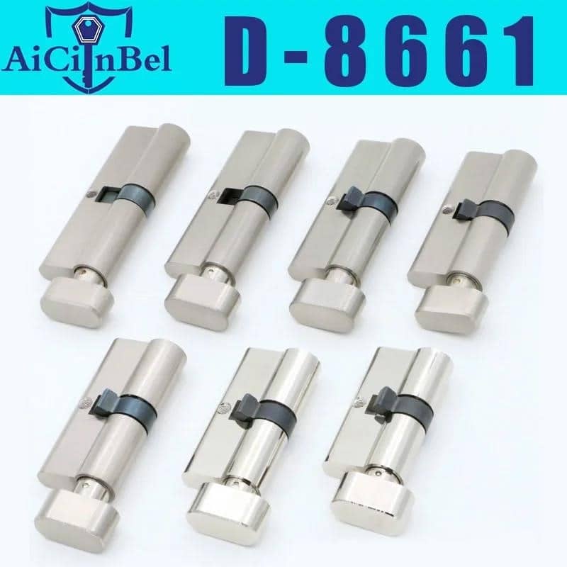 Durų spynos Apsauginių spynų cilindrai 55 60 65 70 75 80 mm, 35-50 mm ...