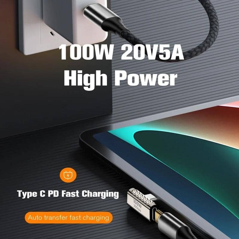 C tipo adapteris USB C ilgintuvas USBC kampinis adapteris 90 laipsnių ...