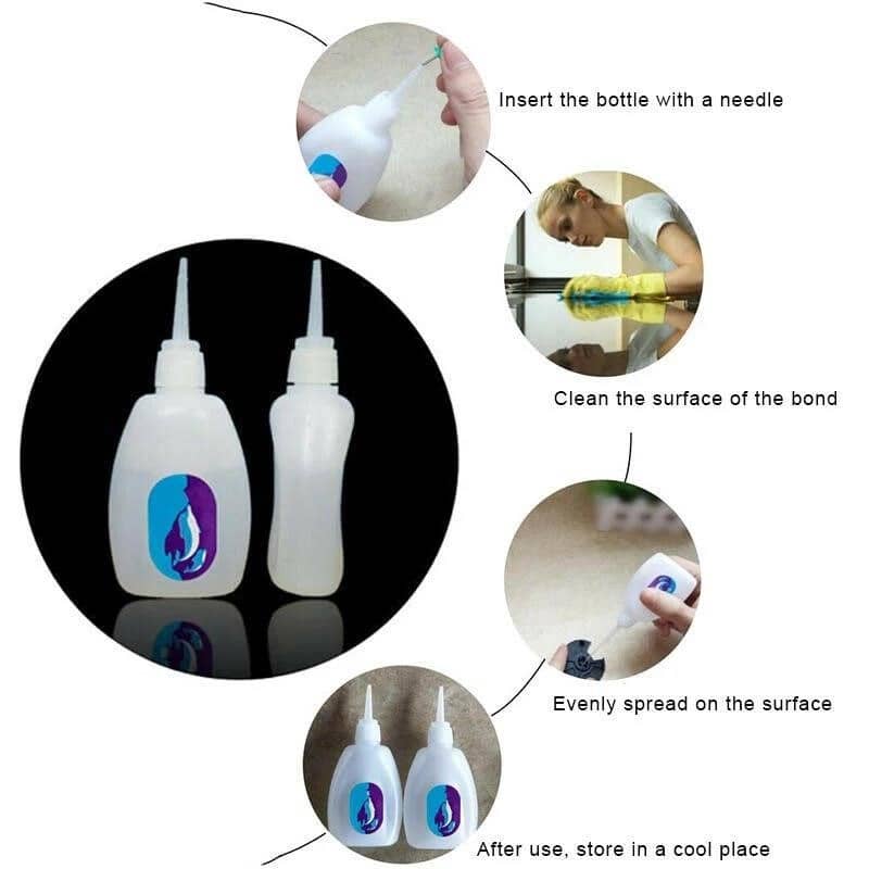 Super Liquid Glue 502 Momentiniai greitai džiūstantys cianoakrilato ...