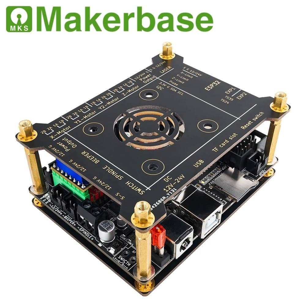 Makerbase MKS DLC32 Grbl valdiklis, skirtas lazeriui ir CNC, su ESP32 ...