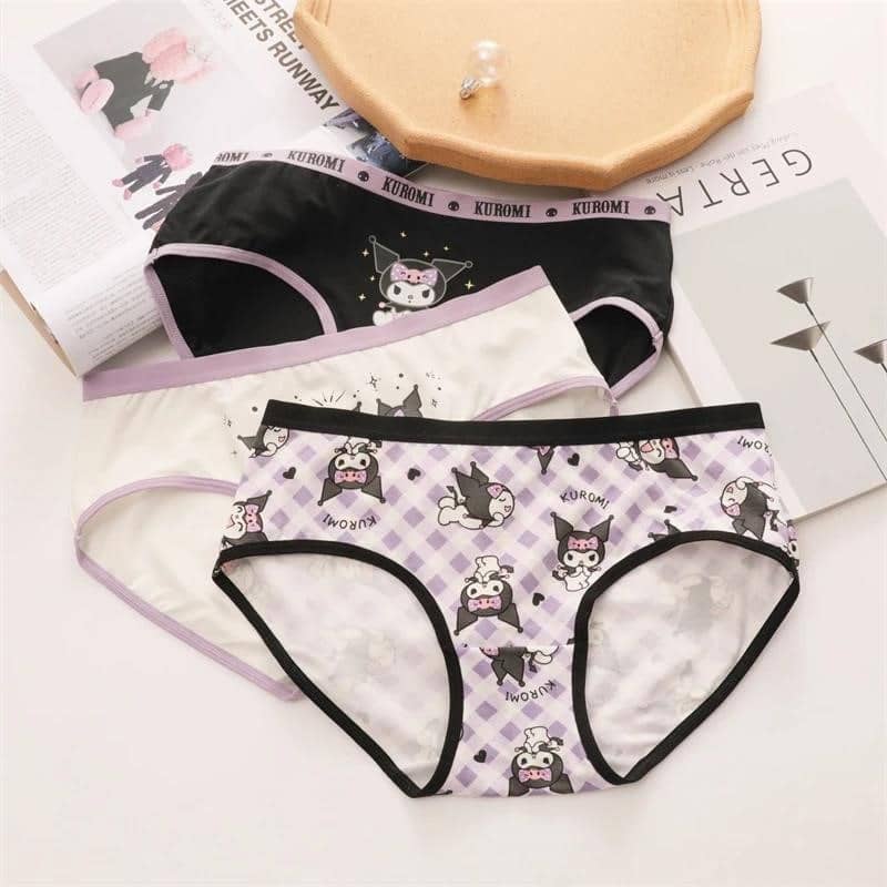 Naujos Kawaii Sanrio Kuromi Kelnaitės Vasaros Anime Patogus ...
