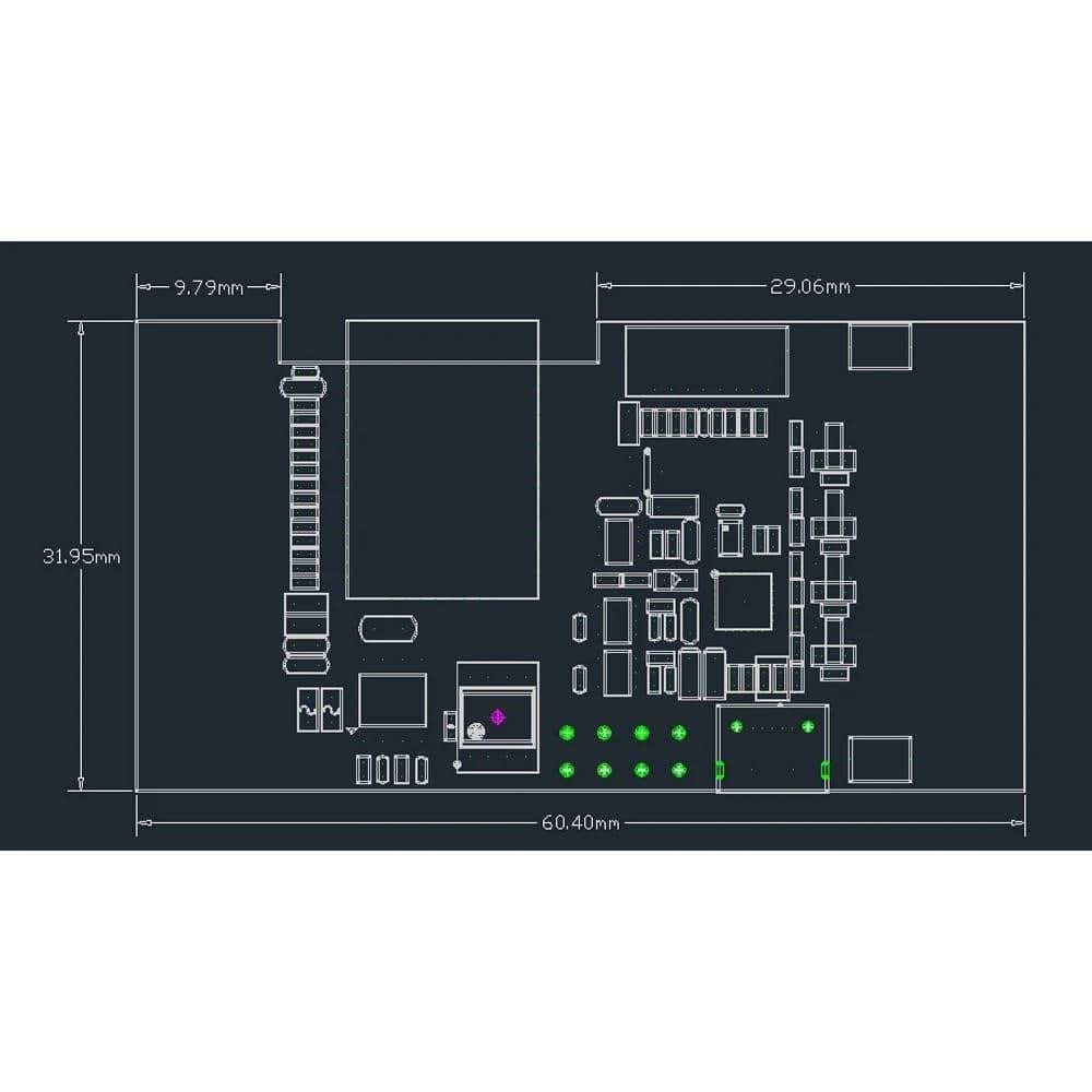 Lilygo Fabgl Vga32 Vga Esp32 Psram Modulis V1 4 Valdiklis Ps 2 Pelės