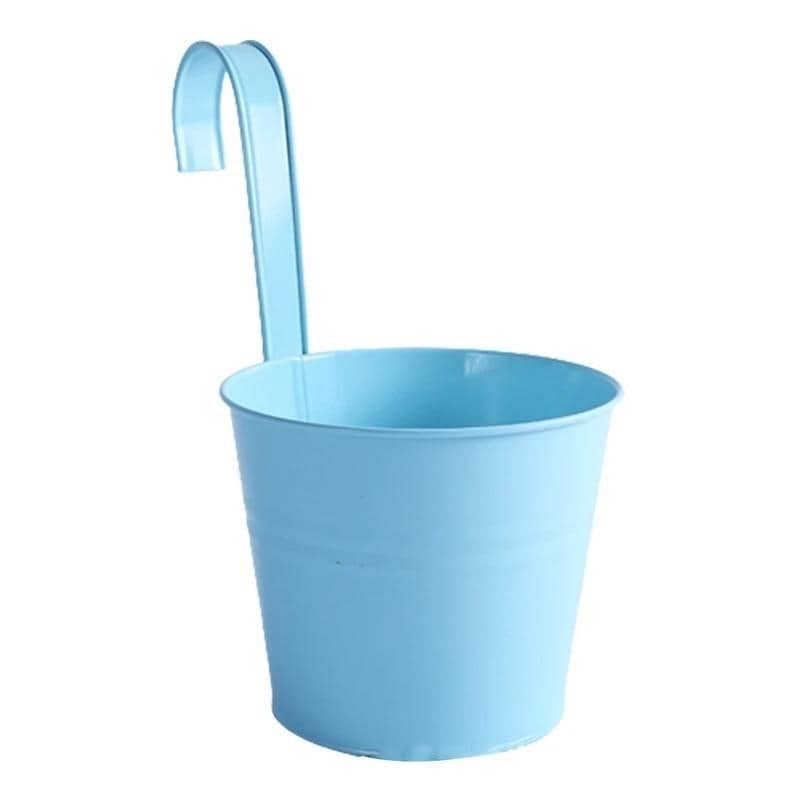 Mini gėlių vazonas kabantis balkonas sodo sodintuvas Metalinis ...