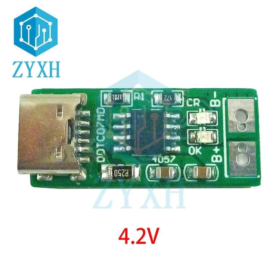 C tipo BMS 1S 1A 4,2 V 4,35 V 18650 Li-ion Li-Po ličio baterijos ...