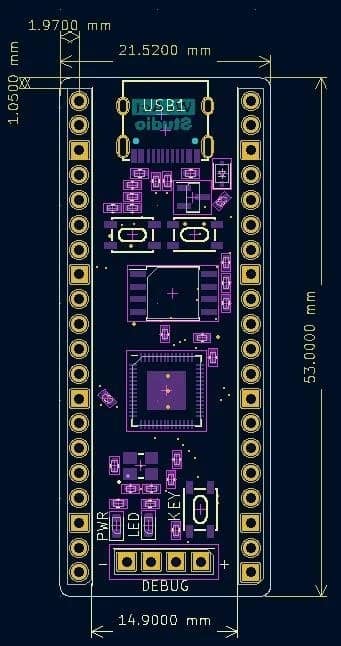 Raspberry Pi Pico Board RP2040 2MB 4MB 8MB 16MB Micropython palaikymas ...