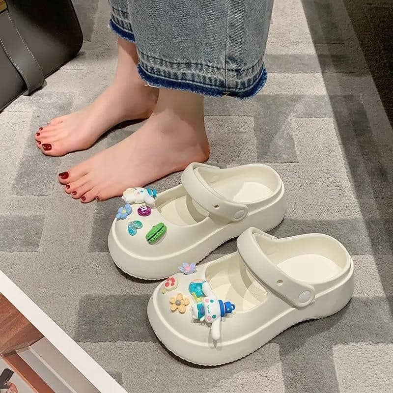 Cinnamoroll Croc Kawaii Mary Jane Style Lolita Vasaros Neslystantis ...