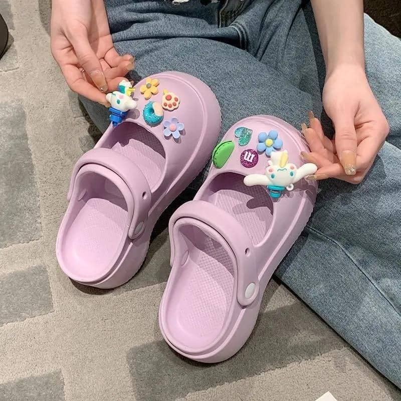 Cinnamoroll Croc Kawaii Mary Jane Style Lolita Vasaros Neslystantis ...