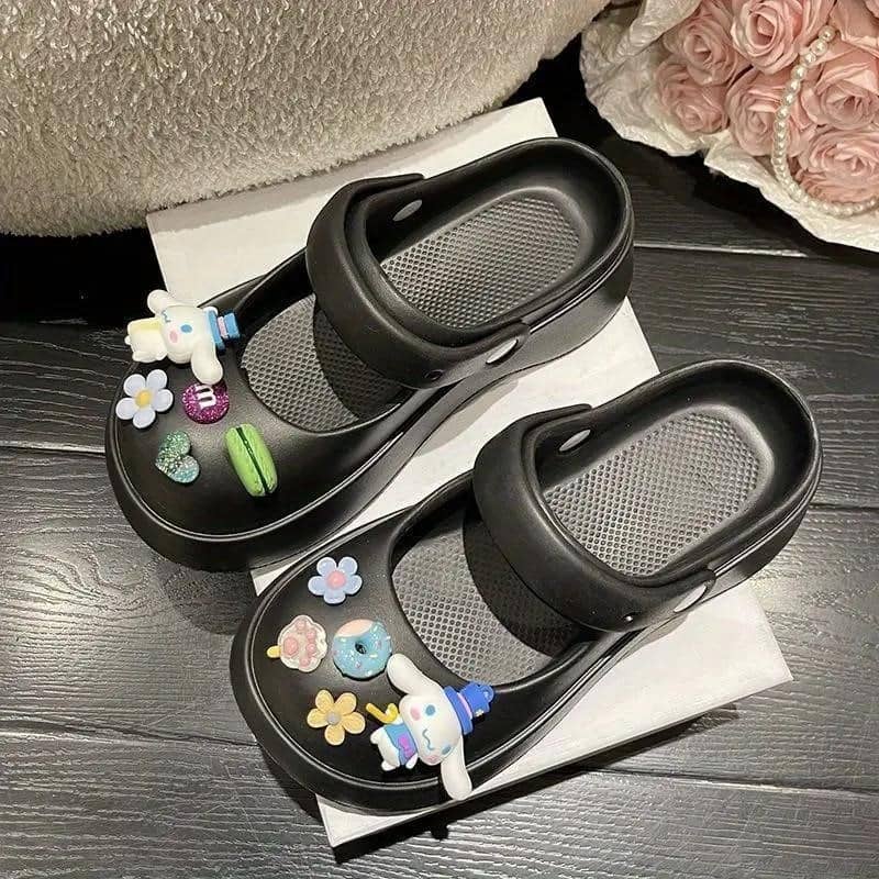 Cinnamoroll Croc Kawaii Mary Jane Style Lolita Vasaros Neslystantis ...