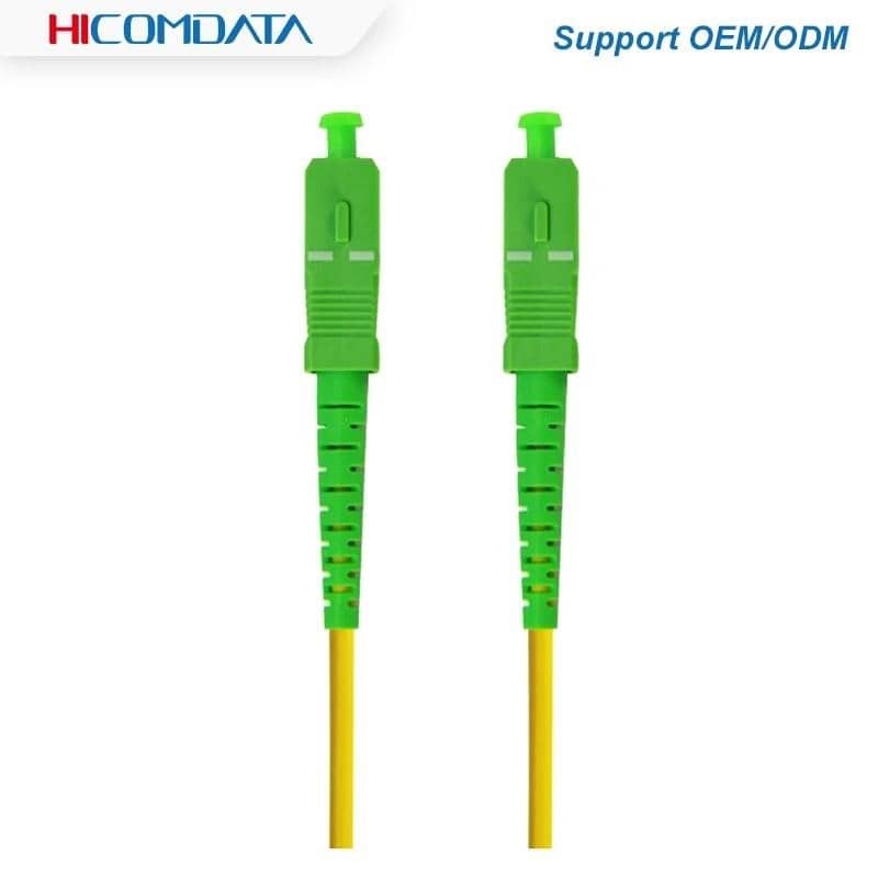 SC/APC Vieno režimo šviesolaidinis pataisomasis kabelis SC SC SM 2,0 mm ...