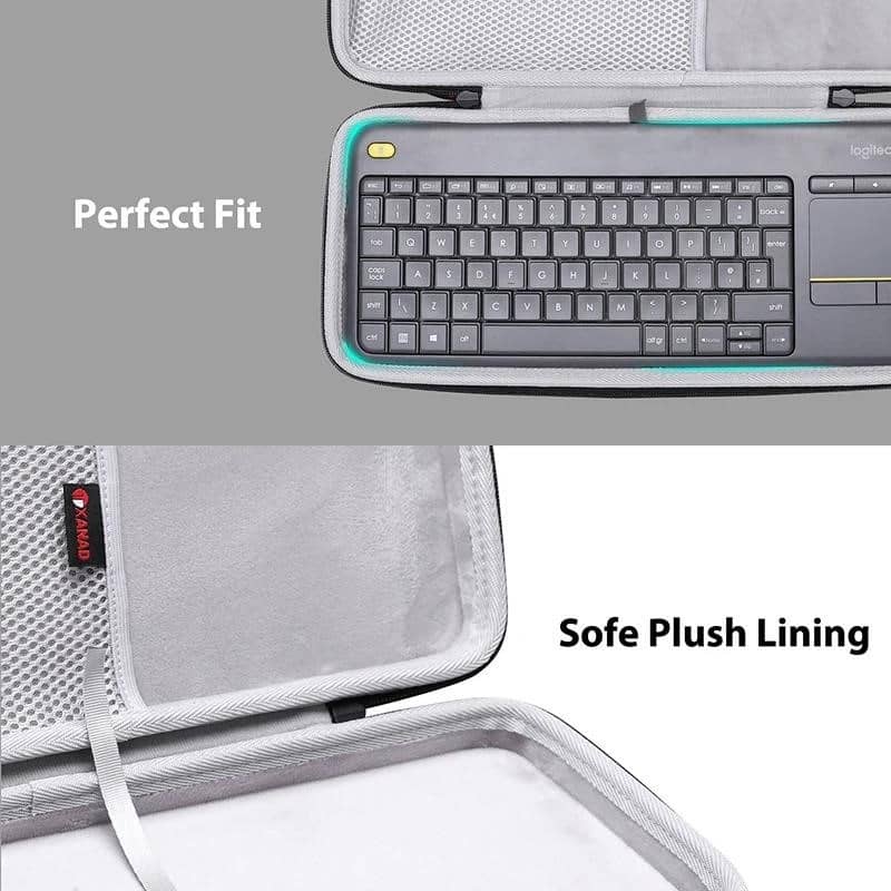 XANAD EVA kietas dėklas, skirtas „Logitech K400 Plus“ / „Logitech POP ...