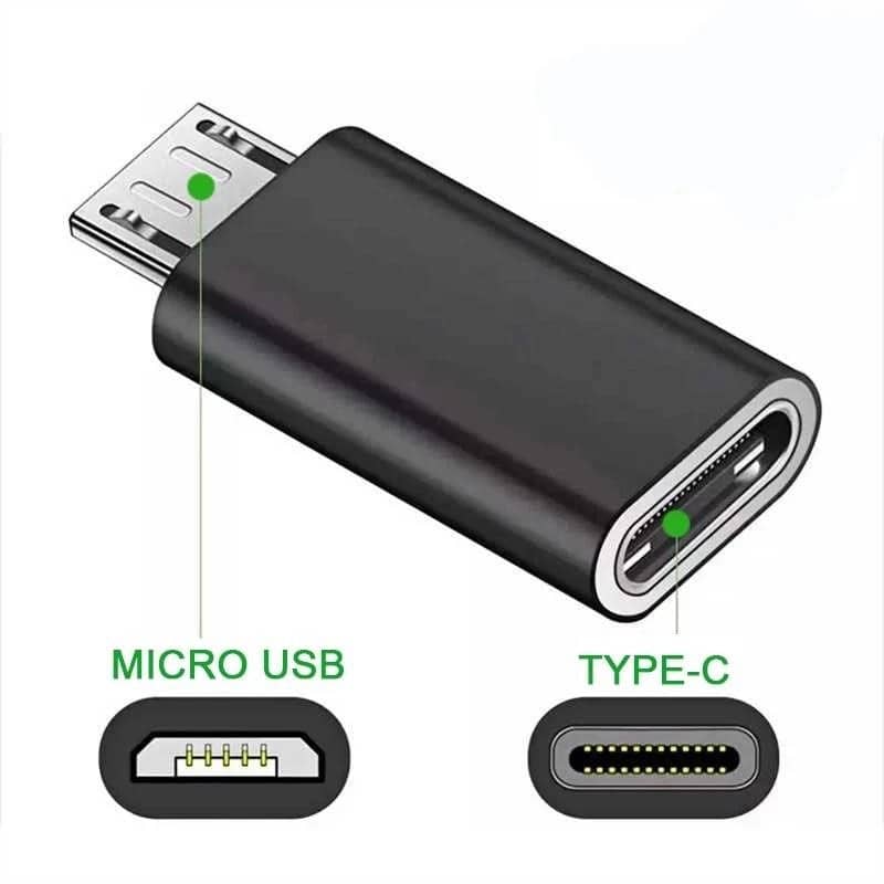C tipo USB į mikro USB Android adapterio jungtis, skirta telefono ...