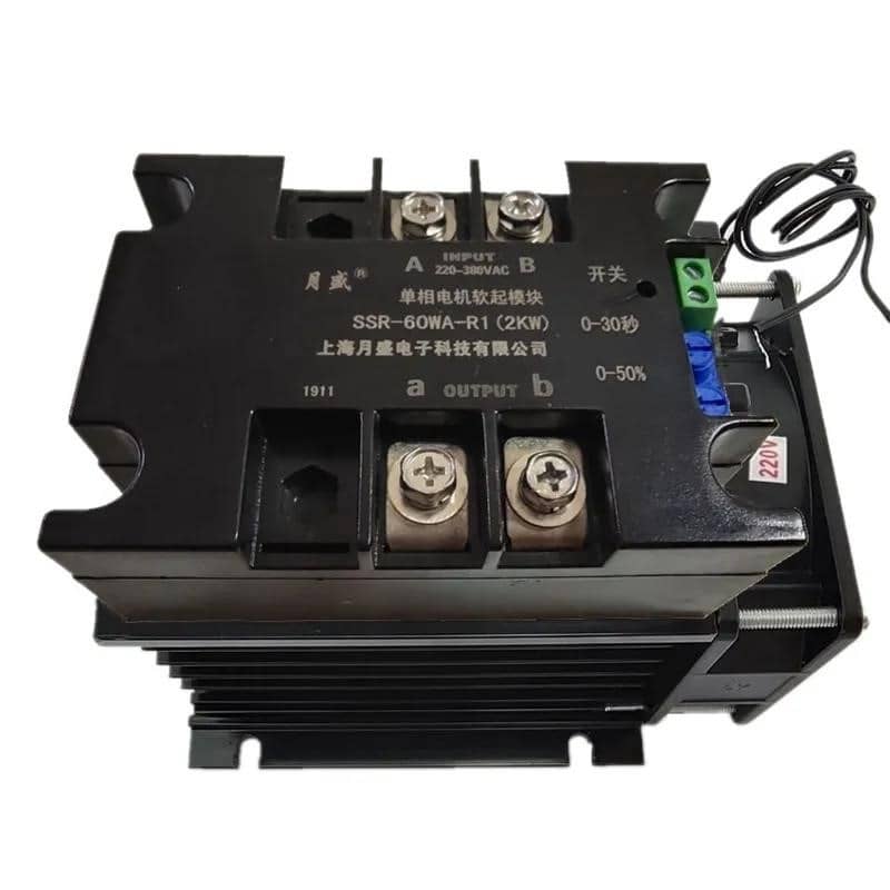 220V vienfazis variklis minkšto paleidimo modulio valdiklis2KW4KW6KW8KW ...
