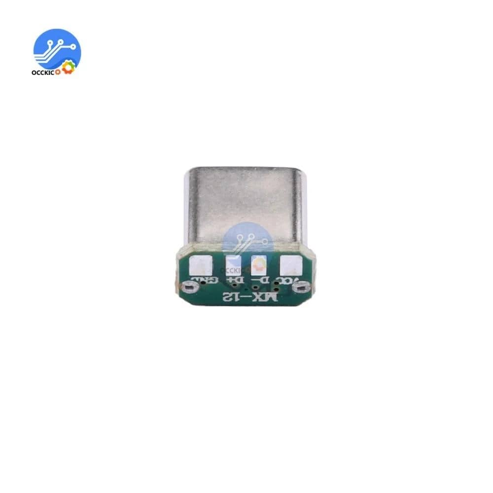 1/5/10 vnt. USB 3.1 tipo C vertikalios plokštės 16 kontaktų 4 ...